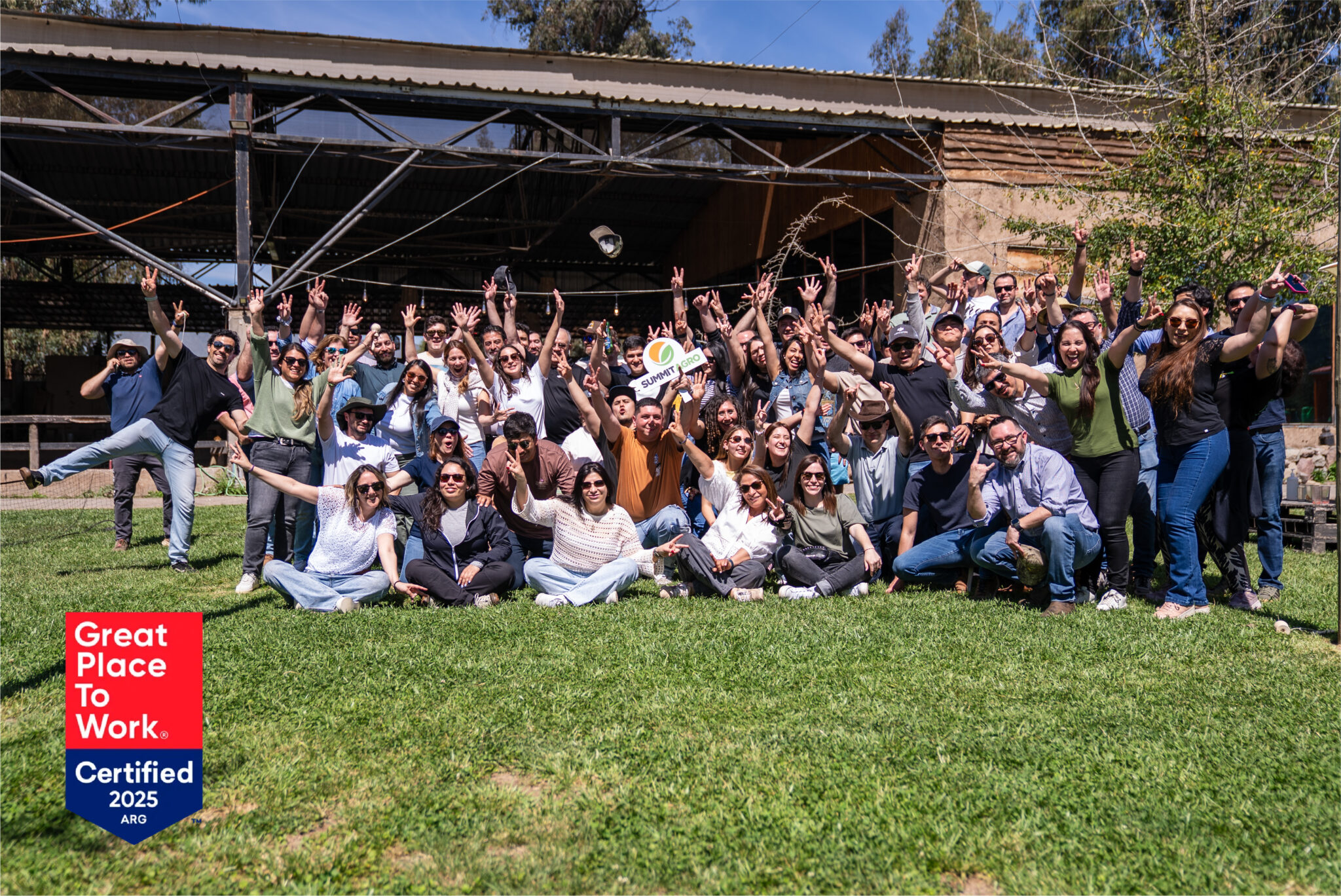 Summit Agro Chile recertifies Great Place To Work® 2025–2026